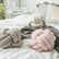 Elegant Vibrant Woven Knot Round Ball Cushions | Harmony Gallery