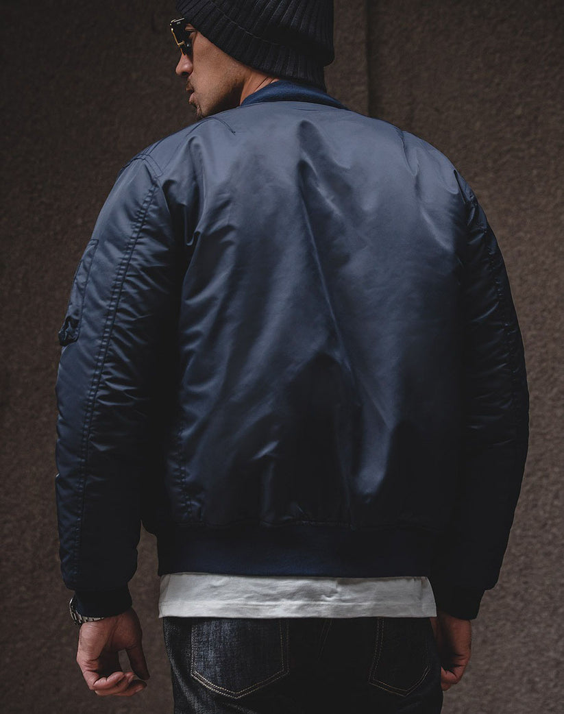 American Air Force MA1 Bomber Baseball Men's Jacket | Harmony Gallery
