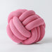 Elegant Vibrant Woven Knot Round Ball Cushions | Harmony Gallery