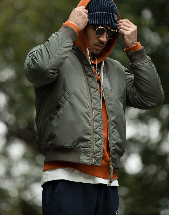 American Air Force MA1 Bomber Baseball Men's Jacket | Harmony Gallery