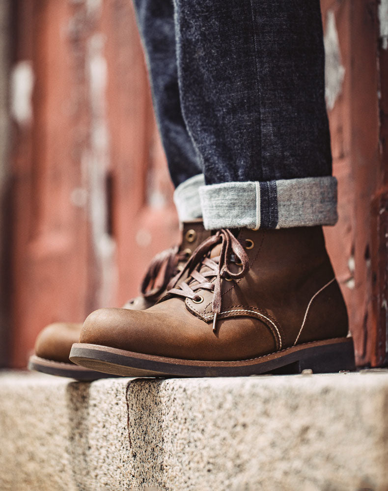 American Retro Beckman 9011 Leather Outdoor Martin Men's Boot